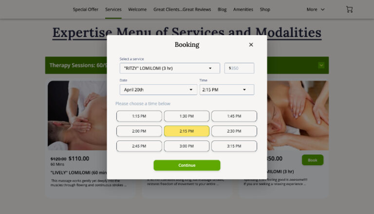 30 Best Examples of Massage Websites - UENI Blog
