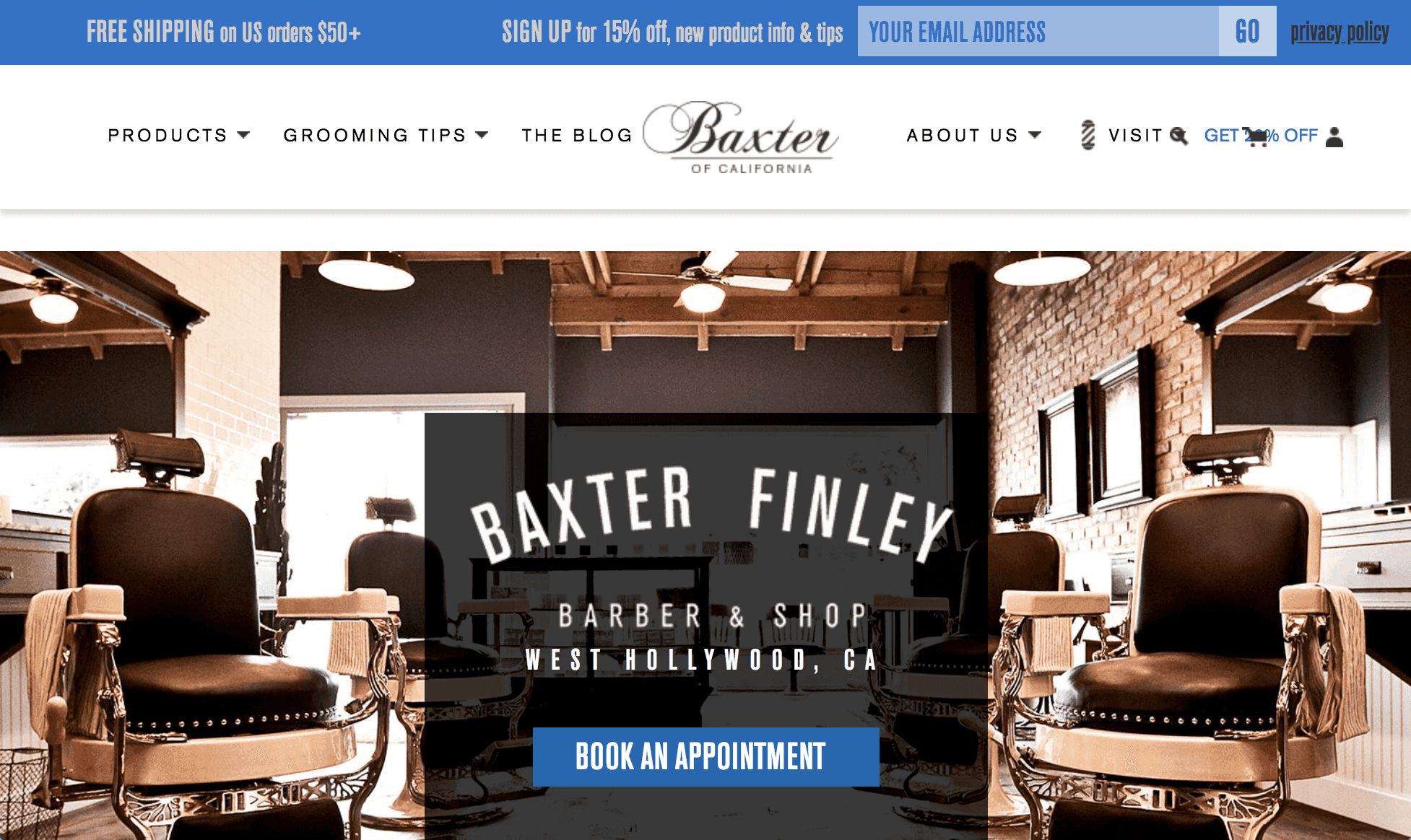 30 Excellent Examples of Barber Websites - UENI Blog