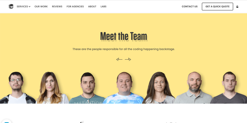 How To Write an Unforgettable About Us Section: these about us page ...